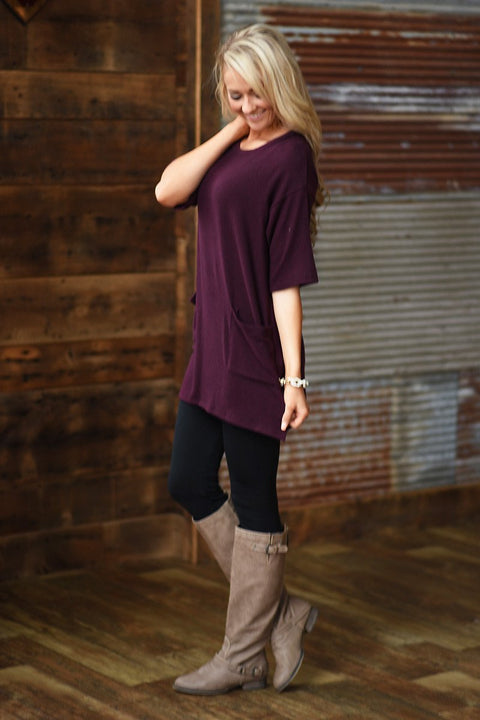 Oh So Comfy Tunic Top – The Pulse Boutique