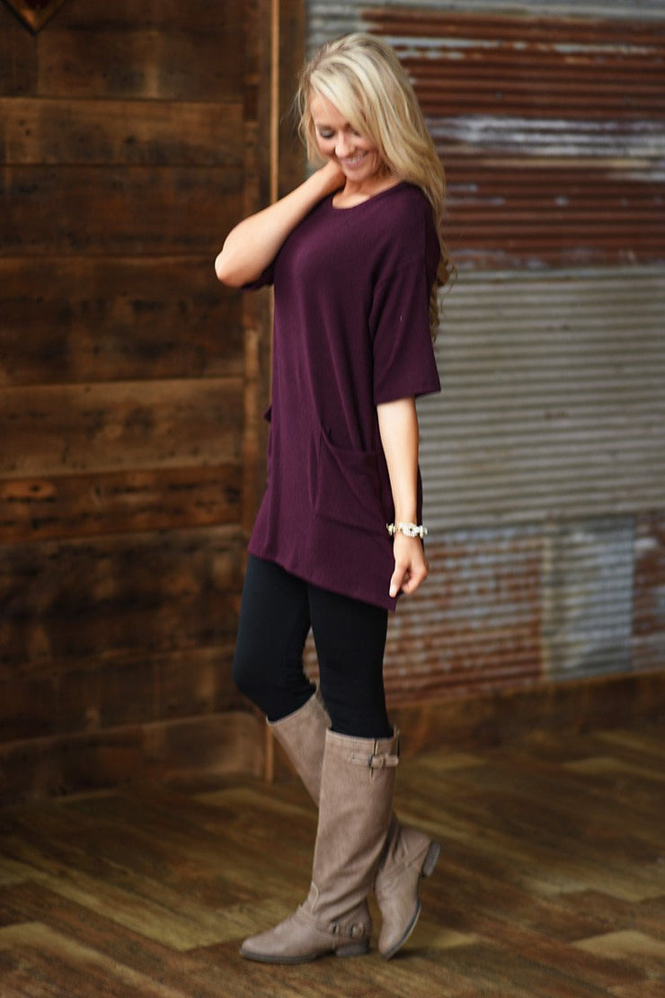 Oh So Comfy Tunic Top – The Pulse Boutique
