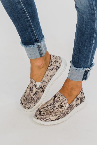 Gypsy Jazz Simi Sneakers- Snake – The Pulse Boutique